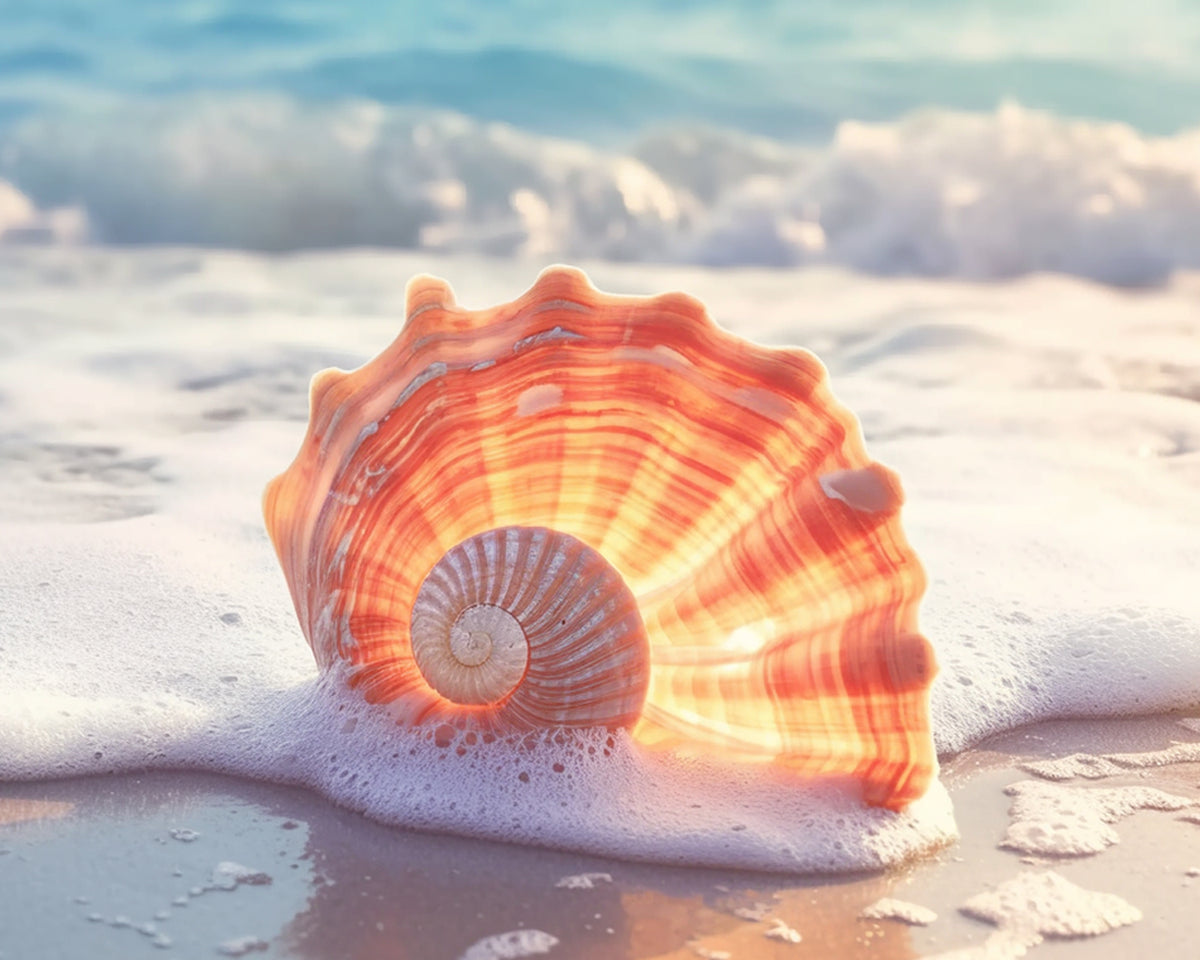 Paint by Numbers Kits for Adults - Conch on the Beach – Houseart.uk