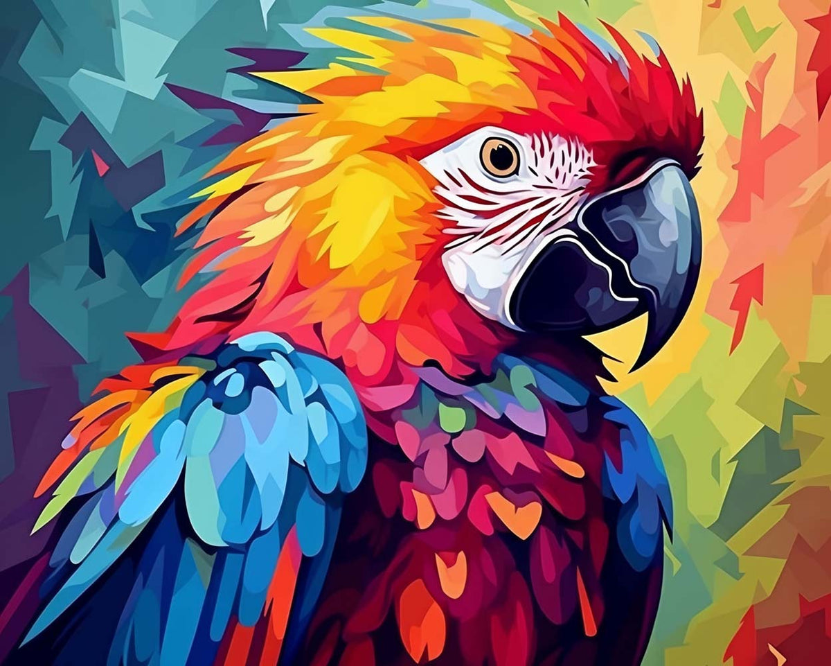 Parrot Paint by Numbers Kits Adults – Houseart.uk